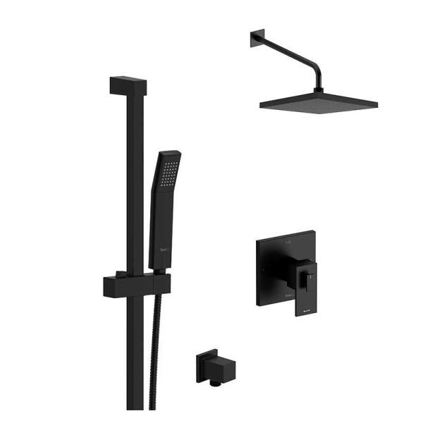Alt 91282-41 - Riga, Thermostatic Shower System in Electro Black ...